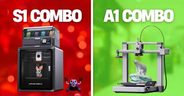 Anycubic Kobra S1 Combo vs Bambu Lab A1 Combo: Best Multi-Color 3D ...