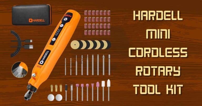 HARDELL Mini Cordless Rotary Tool Kit: A Comprehensive Review for DIY ...